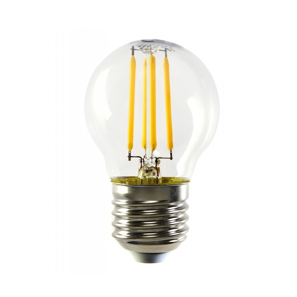 LED Filament Bulb Fancy Round E27 G45 4W Warm White
